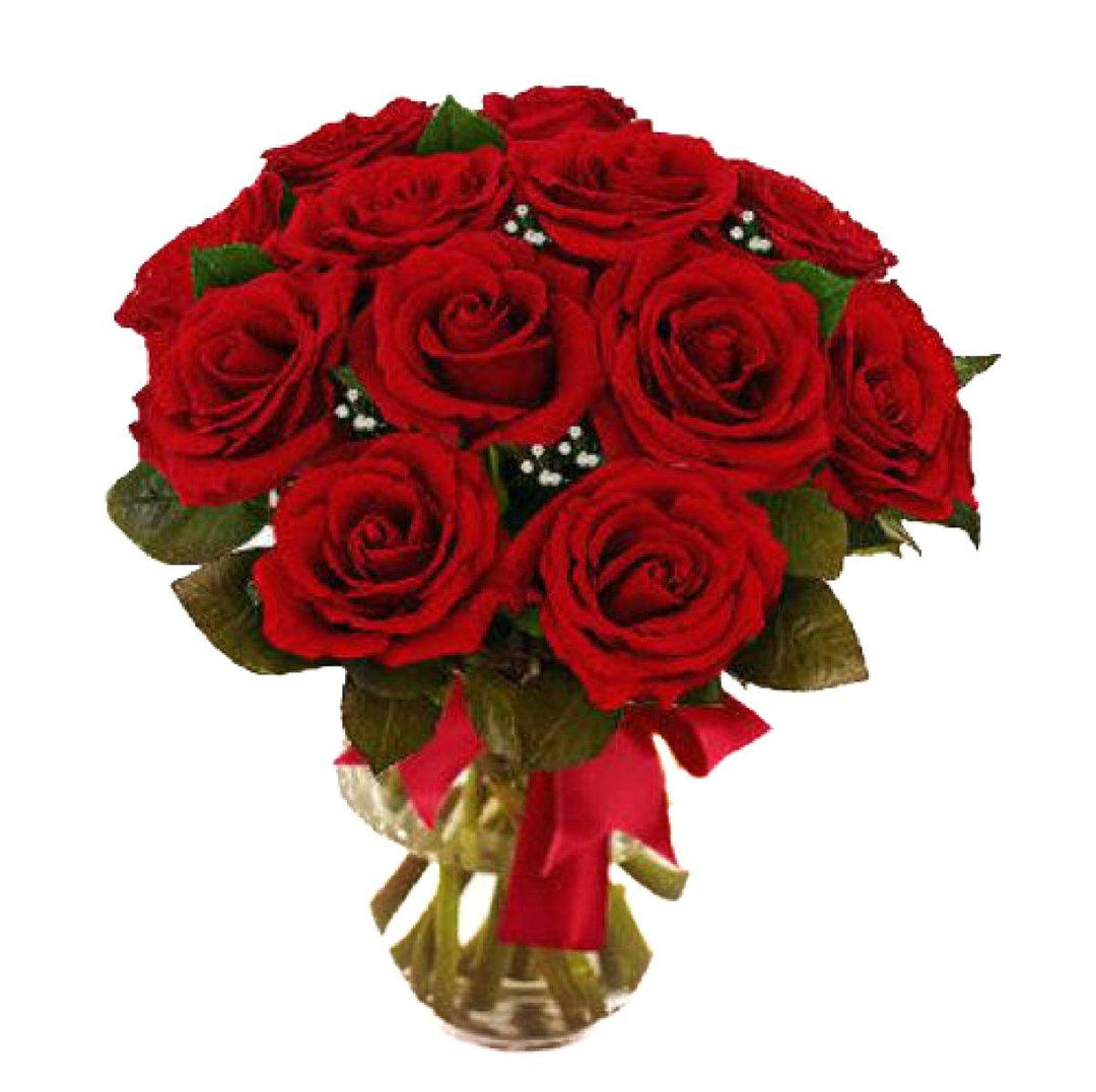 Long Stem Red Rose Bouquet | Wholesale Roses – 48LongStems.com