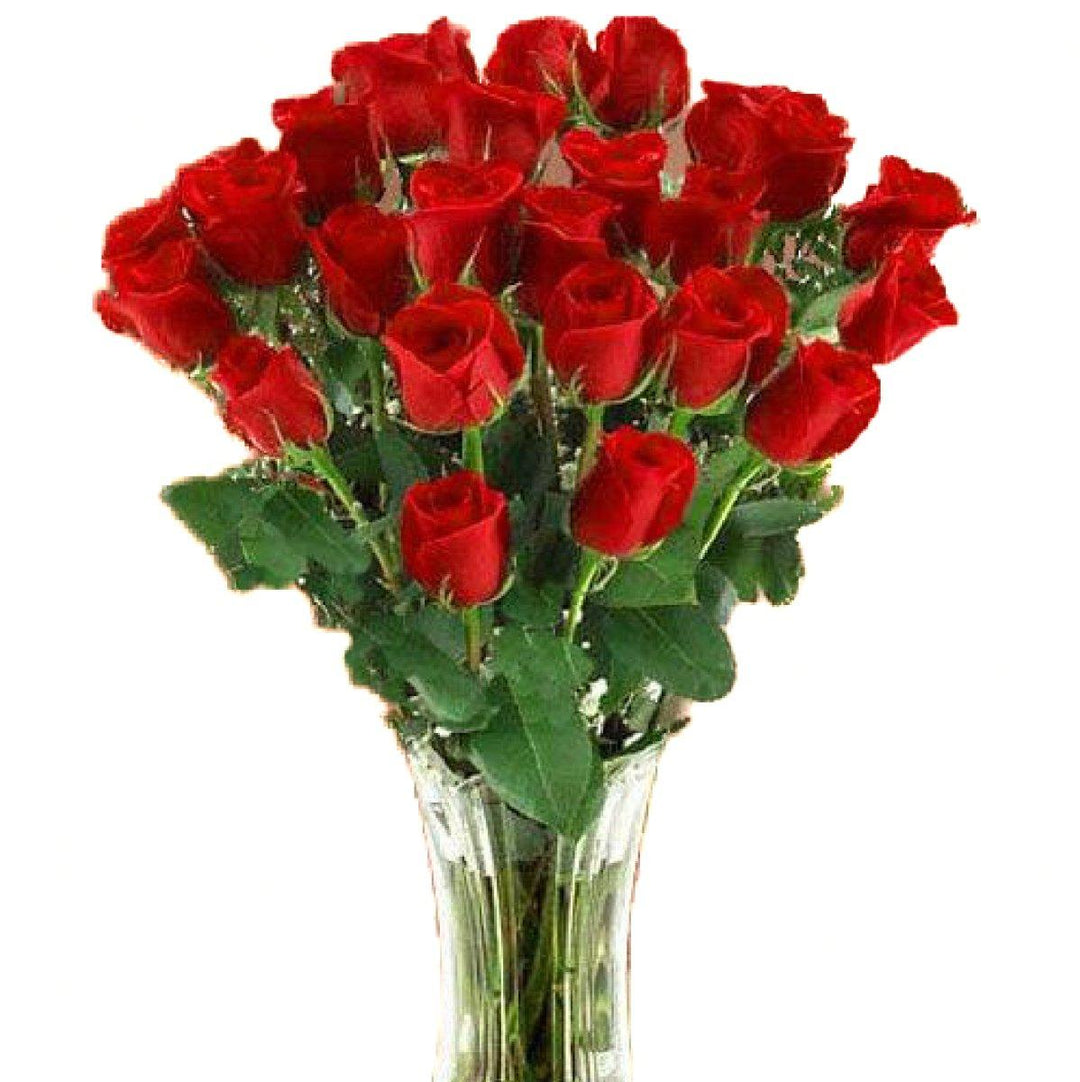 Long Stem Red Rose Bouquet | Wholesale Roses – 48LongStems.com